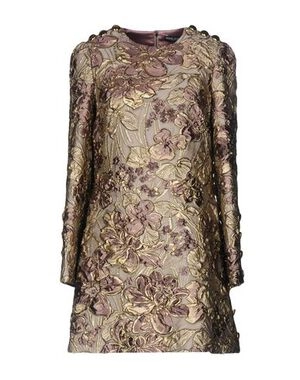 Dolce & Gabbana Mini Dress Size Acetate, Polyester, Silk, Lurex, Polyamide - Grey