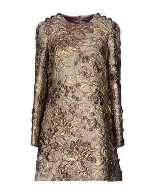Dolce & Gabbana Mini Dress Size Acetate, Polyester, Silk, Lurex, Polyamide