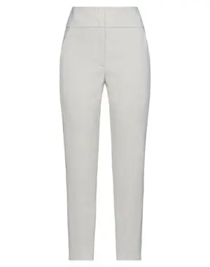 Peserico Tapered High-Waisted Pants Beige