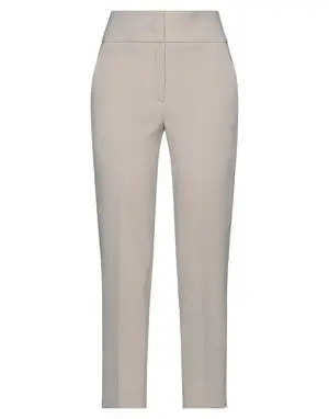 Peserico Tapered High-Waisted Pants Light Grey
