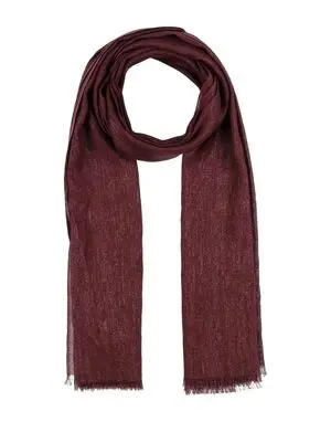 Brunello Cucinelli Scarf Cashmere, Silk, Polyamide - Maroon