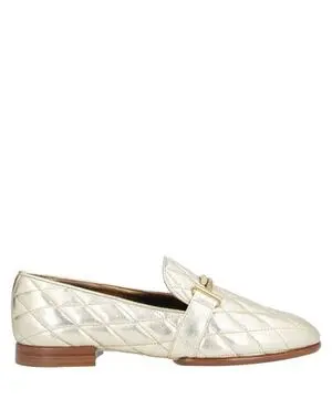 TOD'S TOD'S Soft Leather Loafers Platinum