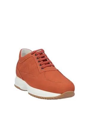 Hogan Low-top Leather Sneakers - Red