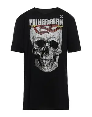 Philipp Plein T-shirt Size Cotton - Black