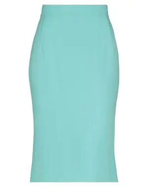 Dolce & Gabbana Midi Flared Skirt - Blue