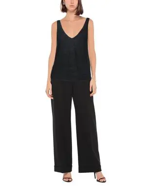 Majestic Filatures Linen-elastane Tank Top