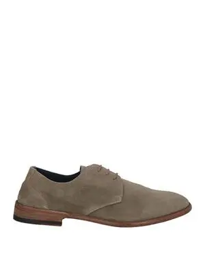 CALPIERRE Lace-up Suede Derby Shoes - Grey
