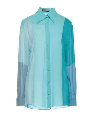 Dolce & Gabbana Multicolor Crepe Shirt
