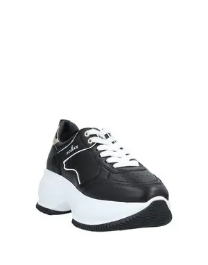 Hogan Leather Sneakers - Black