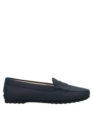 TOD'S TOD'S Leather Loafers Slate Blue