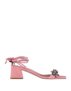 ROGER VIVIER Sandals With Floral Appliqués