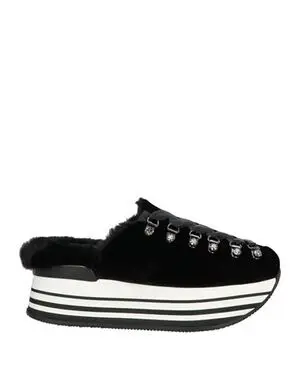 Hogan Textile Fiber Sneakers - Black