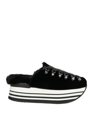 Hogan Textile Fiber Sneakers - Black