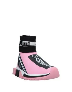 Dolce & Gabbana Knitted Sock Sneakers - Pink
