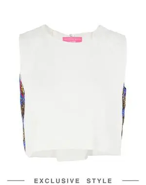 CATERINA GATTA X YOOX Sleeveless Top - White