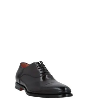 Santoni Leather Lace-up Oxford Shoes