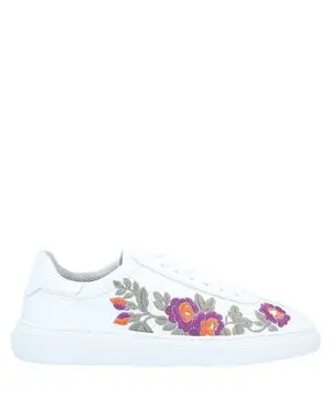 Hogan Leather Low-top Sneakers - White