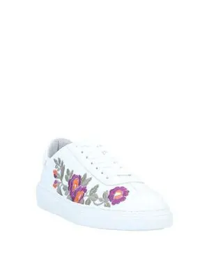 Hogan Leather Low-top Sneakers - White