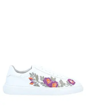 Hogan Leather Low-top Sneakers - White