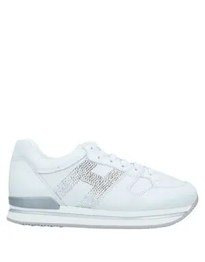 Hogan Light Leather Sneakers - Light Grey
