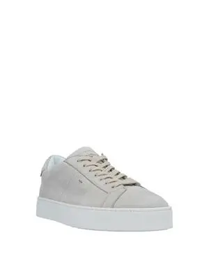 Santoni Leather Sneakers - Grey