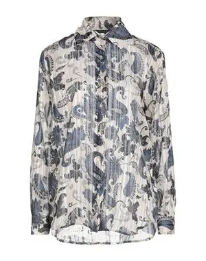Brian Dales Paisley Print Crepe Shirt