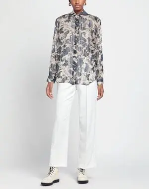 Brian Dales Paisley Print Crepe Shirt