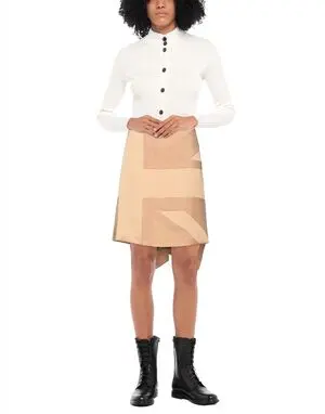 Burberry Mini Asymmetric Skirt - Beige