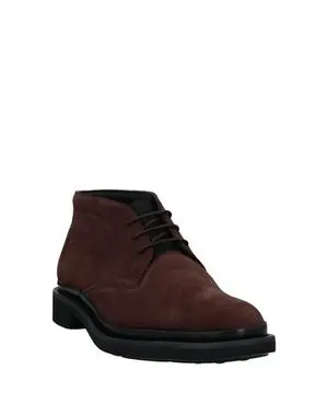 TOD'S Ankle Boots In Leather - Brown