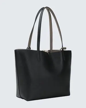 Ralph Lauren Faux-leather Reversible Tote Bag - Black