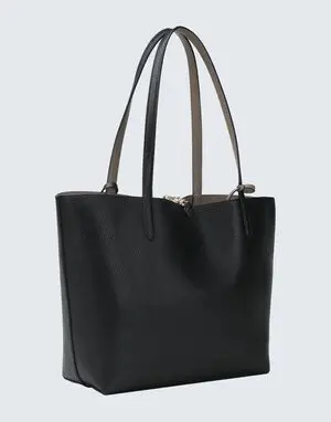 Ralph Lauren Faux-leather Reversible Tote Bag - Black