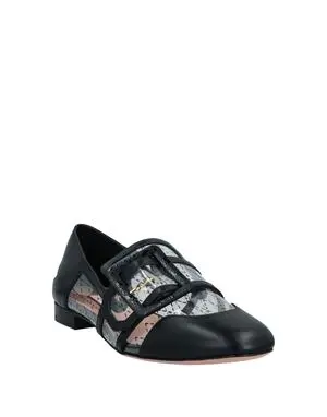 Bally Leather Loafers With Pvc Detailing