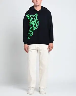 PLEIN SPORT Printed Jersey Sweatshirt - Blue