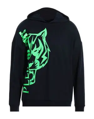 PLEIN SPORT Printed Jersey Sweatshirt - Midnight Blue