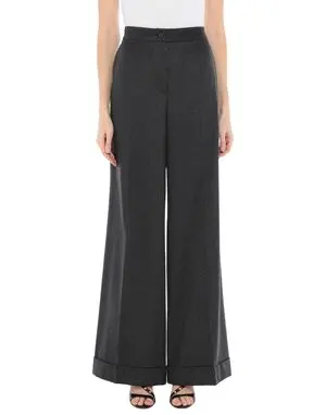 Dolce & Gabbana Wide-leg Cashmere Pants - Steel Grey