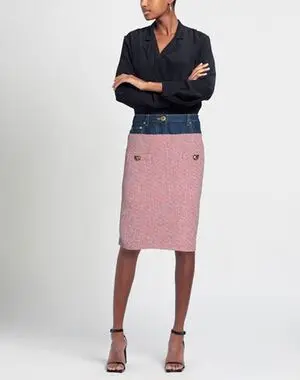 Moschino Midi Skirt In Virgin Wool Blend