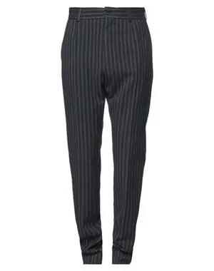 Dolce & Gabbana Striped Chino Pants - Steel Grey