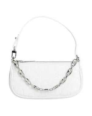 By Far Baguette Bag In Cow Leather White
