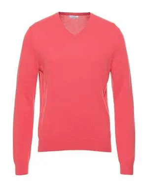 Malo Optimum Wool-cashmere Sweater - Coral