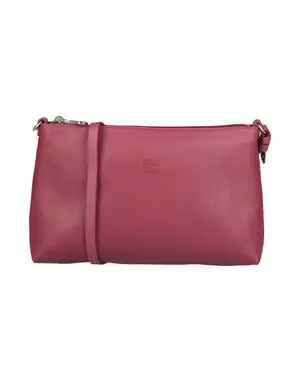 Il Bisonte Woman Shoulder Bag Mandarin Size - Cowhide Garnet