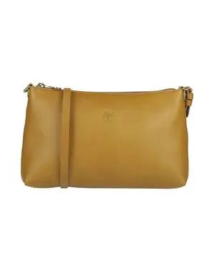 Il Bisonte Woman Shoulder Bag Mandarin Size - Cowhide Ocher