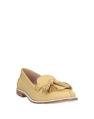TOD'S Leather Loafers - Yellow