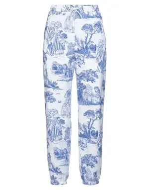 Moschino Cartoon Print Tapered Pants - Blue