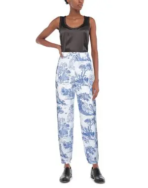Moschino Cartoon Print Tapered Pants - Blue