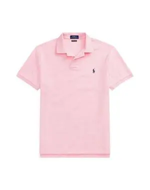 Polo Ralph Lauren Classic Fit Mesh Polo Shirt Polo Shirt Size Cotton - Pink