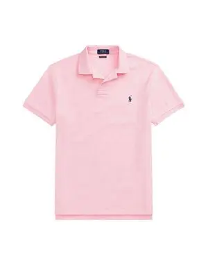 Polo Ralph Lauren Classic Fit Mesh Polo Shirt Polo Shirt Size Cotton - Pink