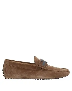 TOD'S Leather Loafers - Beige