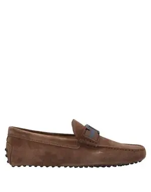 TOD'S Leather Loafers - Brown