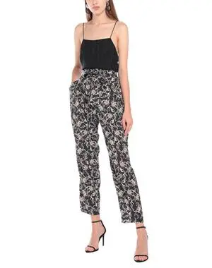 Pinko Floral Print Crepe Pants