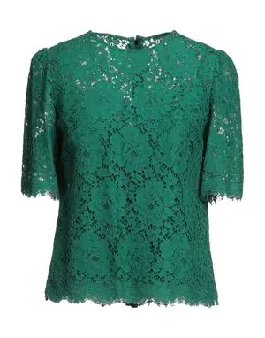 Dolce & Gabbana Lace Top - Emerald Green
